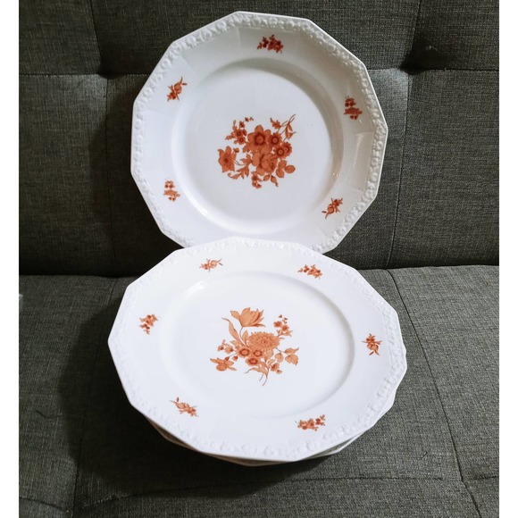Rosenthal | Dining | Vintage Rosenthal Maria Monticello Orange Dinner ...